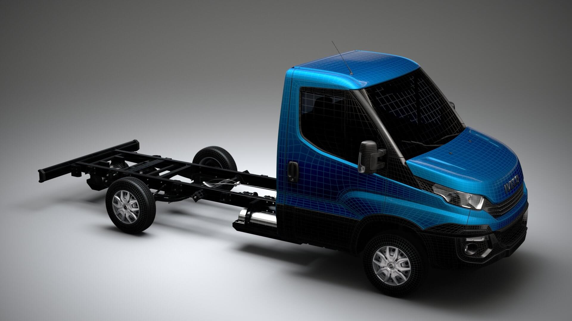 Iveco Daily Single Cab L2 Chassis 2019 - 3D Model by Creator 3D