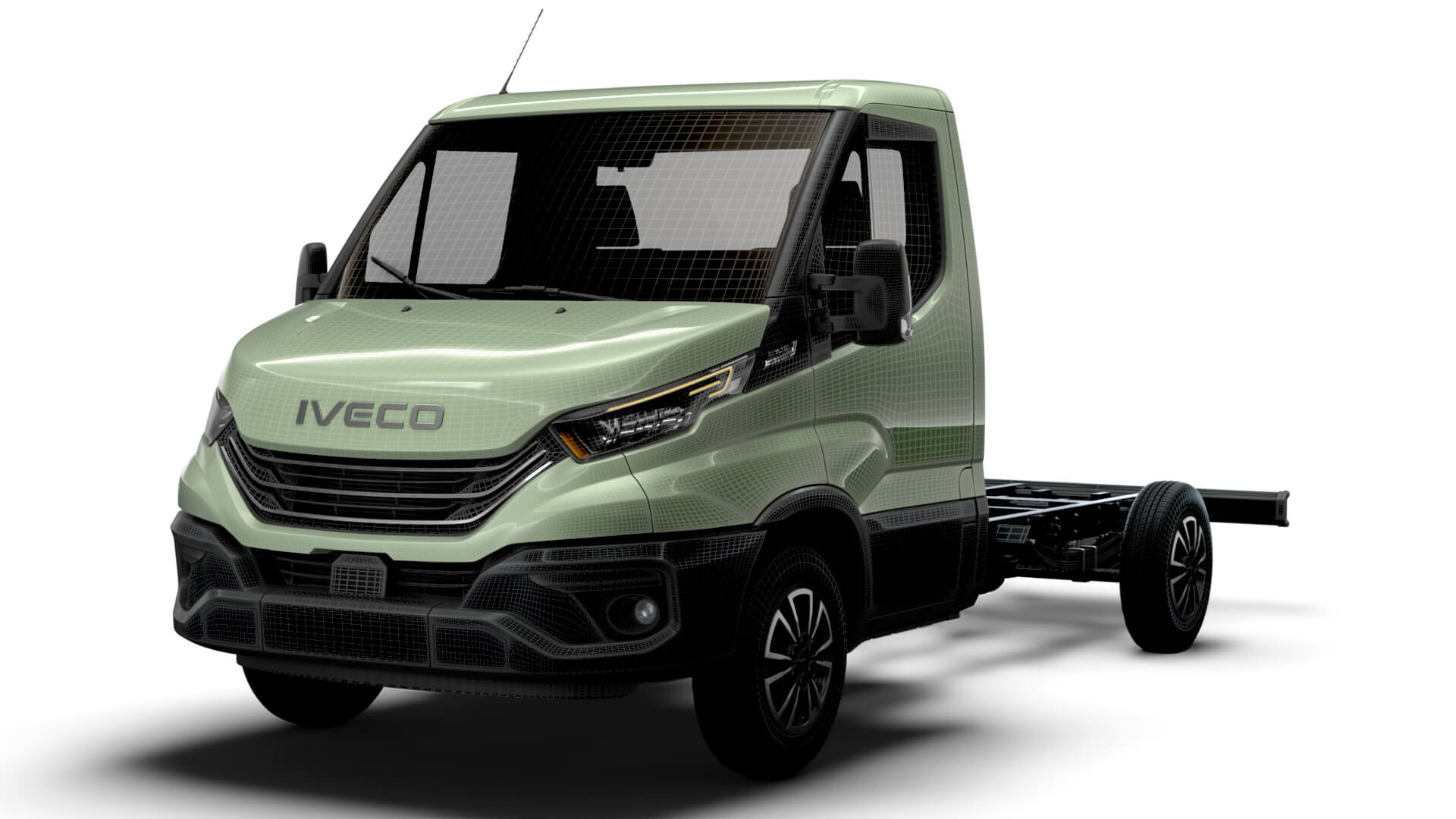 Iveco Daily Single Cab L2 Chassis 2024 - 3D Model by Creator 3D