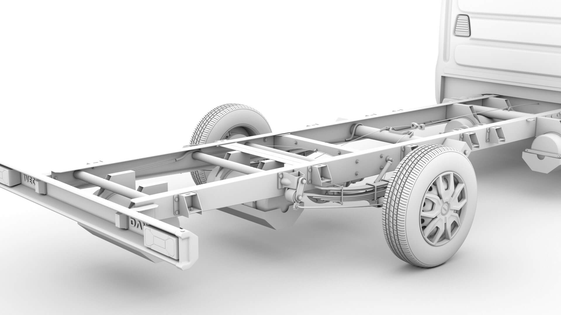 Iveco Daily Single Cab L3 Chassis 2019 - 3D Model by Creator 3D
