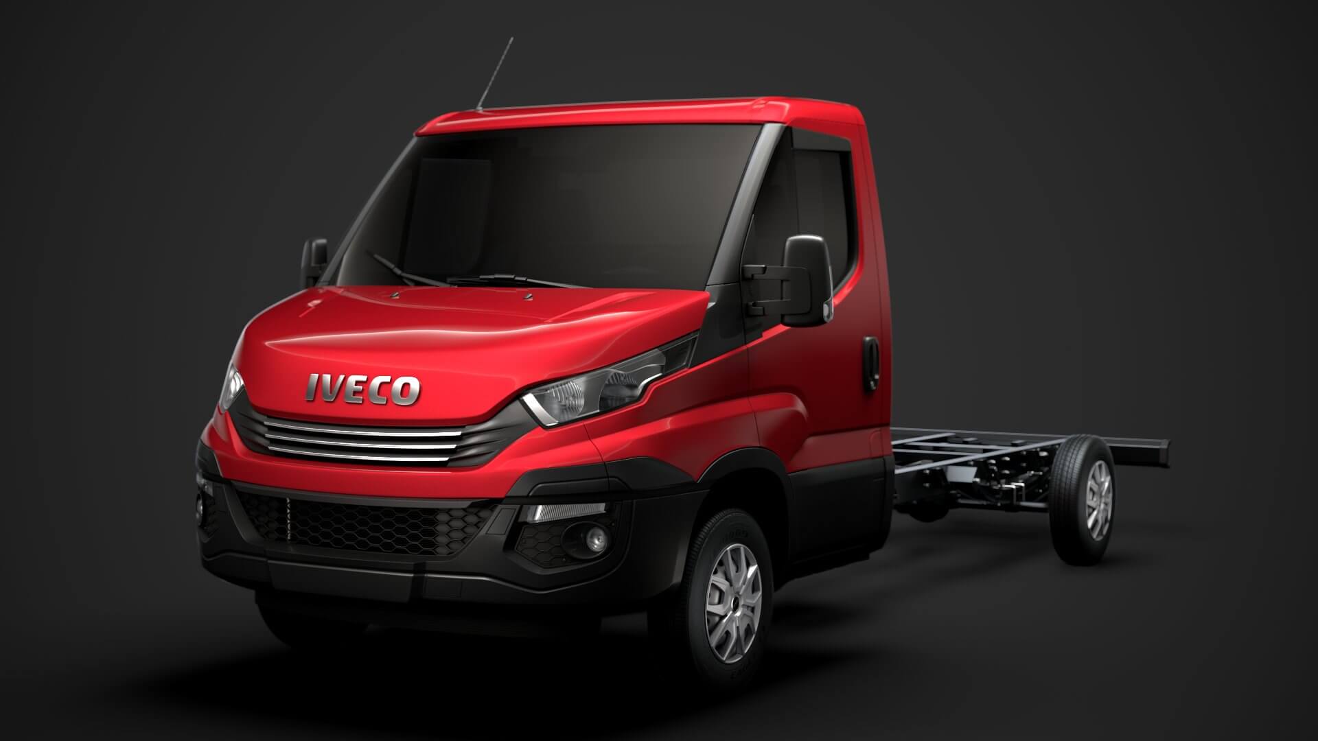 Iveco Daily Single Cab L4 Chassis 2019 - 3D Model by Creator 3D