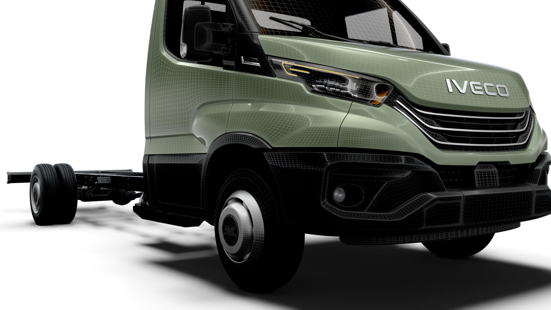 Iveco Daily Single Cab L5 Chassis 2024 - 3D Model by Creator 3D