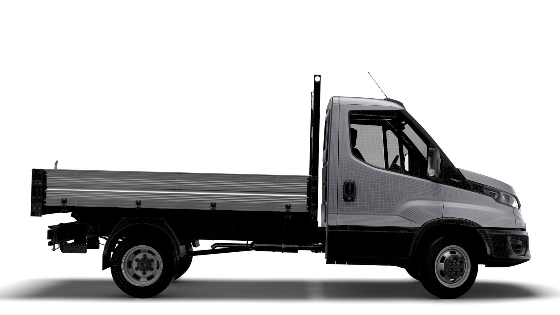 Iveco Daily Single Cab Tipper 2021 - 3D Model by Creator 3D