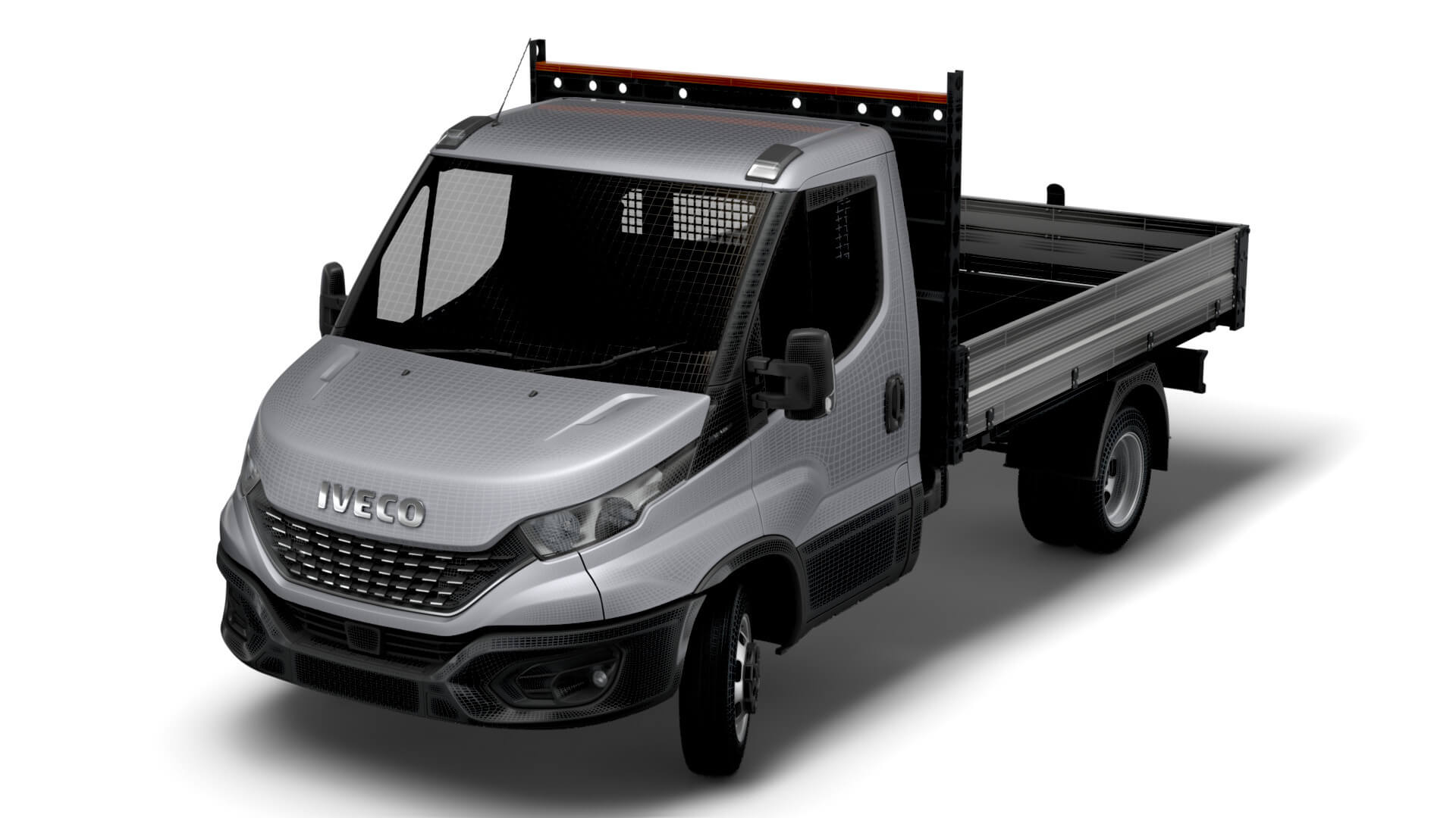 Iveco Daily Single Cab Tipper 2021 - 3D Model by Creator 3D