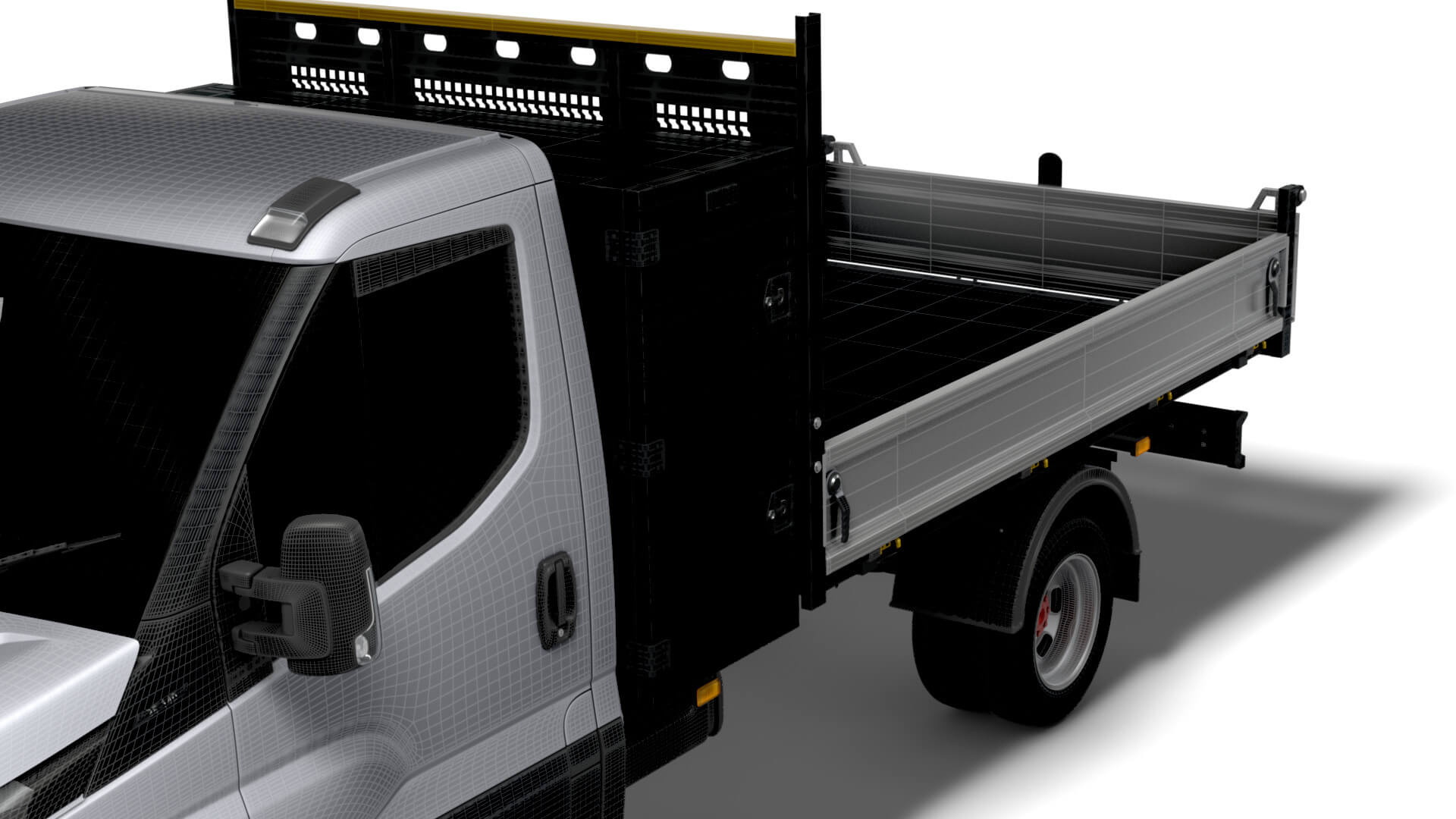 Iveco Daily Single Cab Tipper Toolpod 2023 - 3D Model by Creator 3D