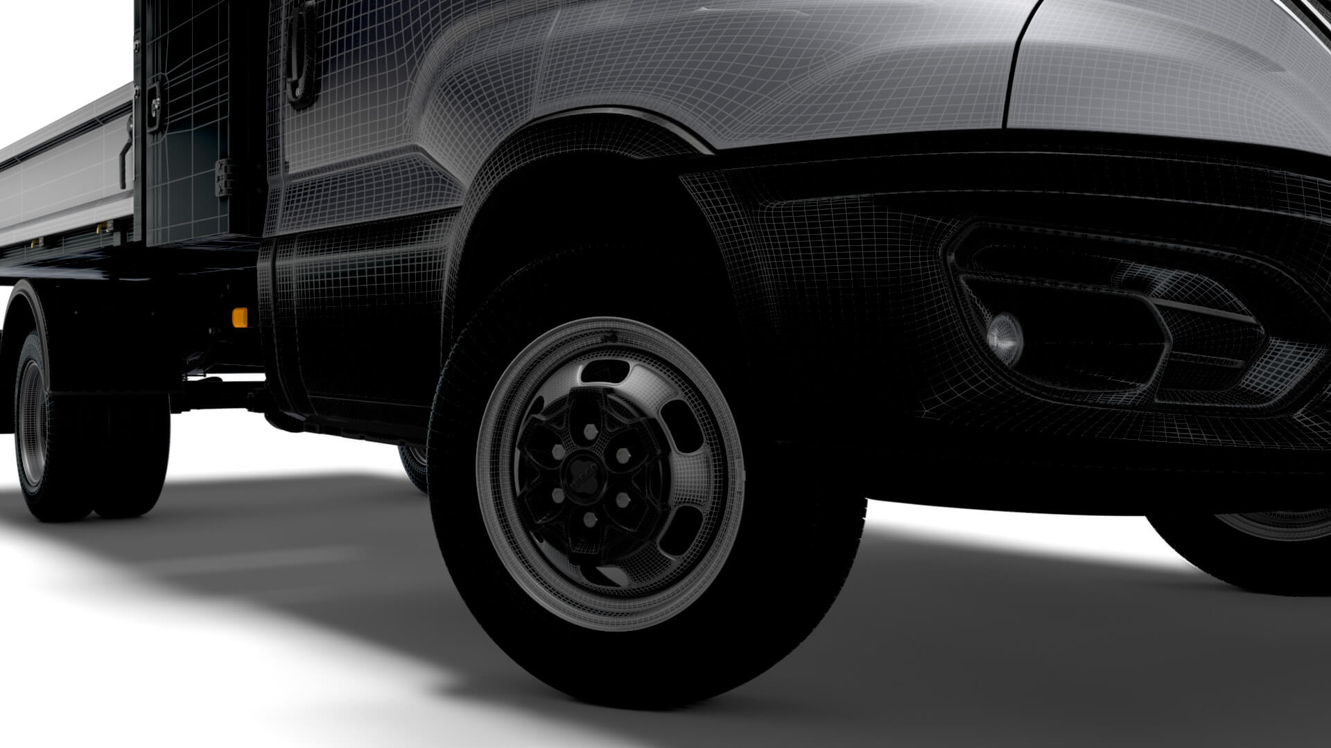 Iveco Daily Single Cab Tipper Toolpod 2023 - 3D Model by Creator 3D