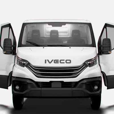 Iveco Daily Van L2H1 HQ Interior 2025 - 3D Model by Creator 3D