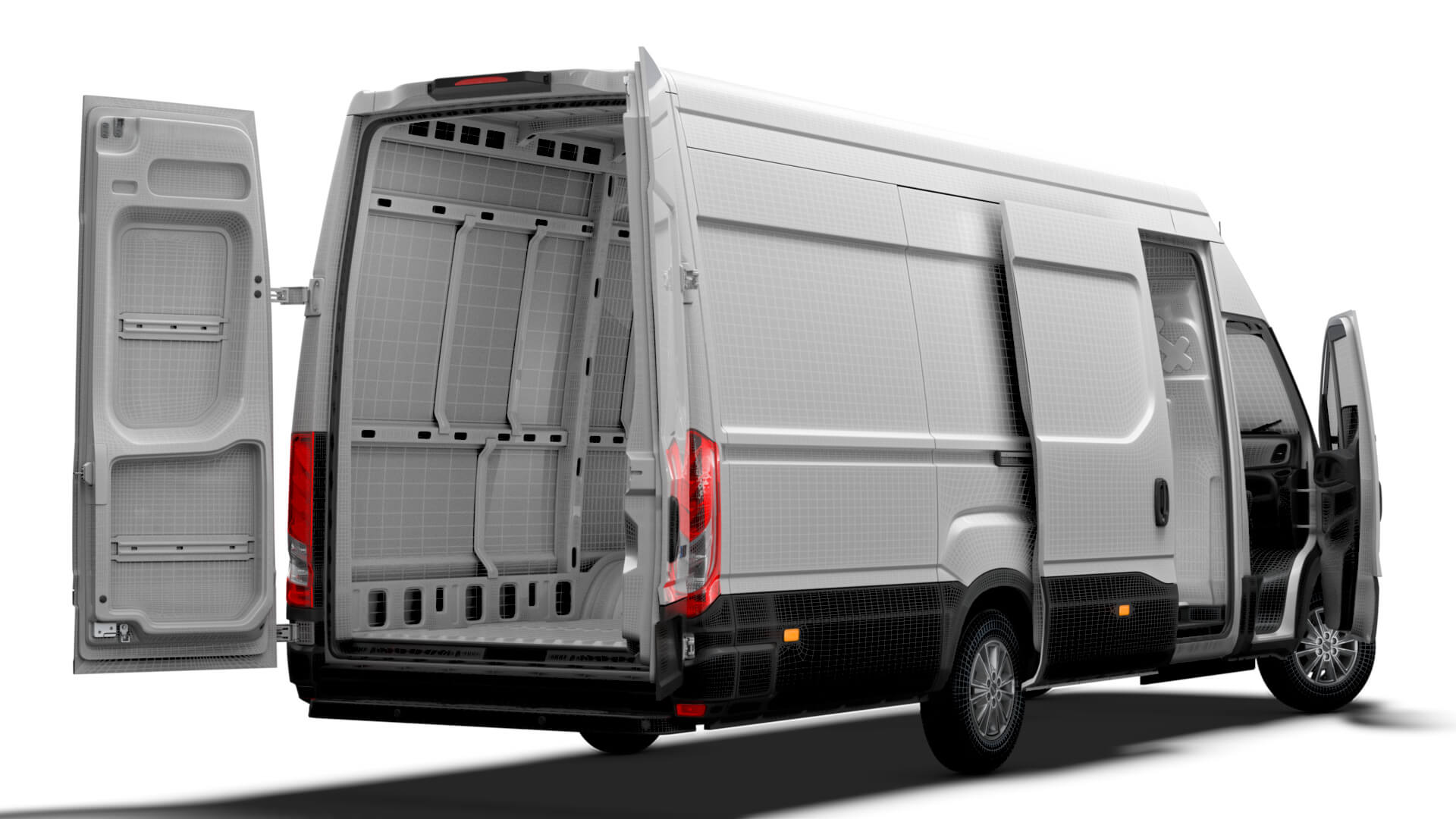 Iveco Daily Van L5H3 HQ Interior 2025 - 3D Model by Creator 3D