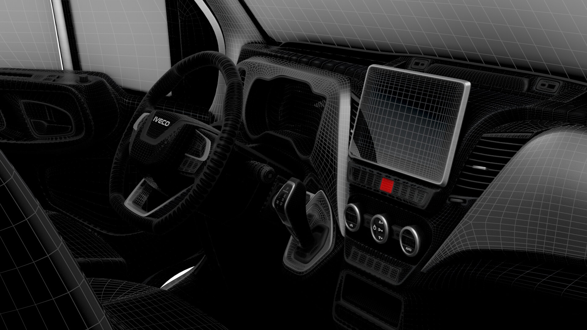 Iveco Daily Van L5H3 HQ Interior 2025 - 3D Model by Creator 3D