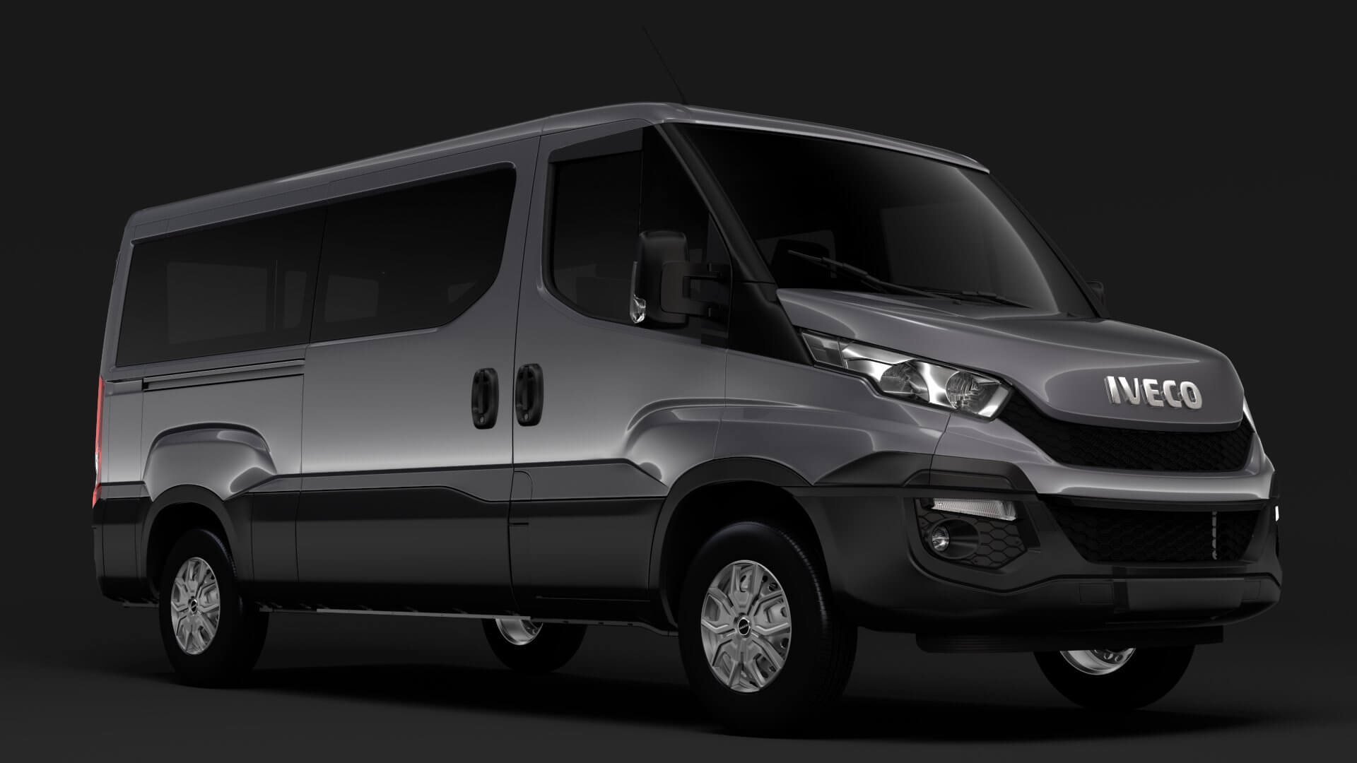 Iveco Daily Window Van L2H1 2014-2016 3D Model by Creator 3D