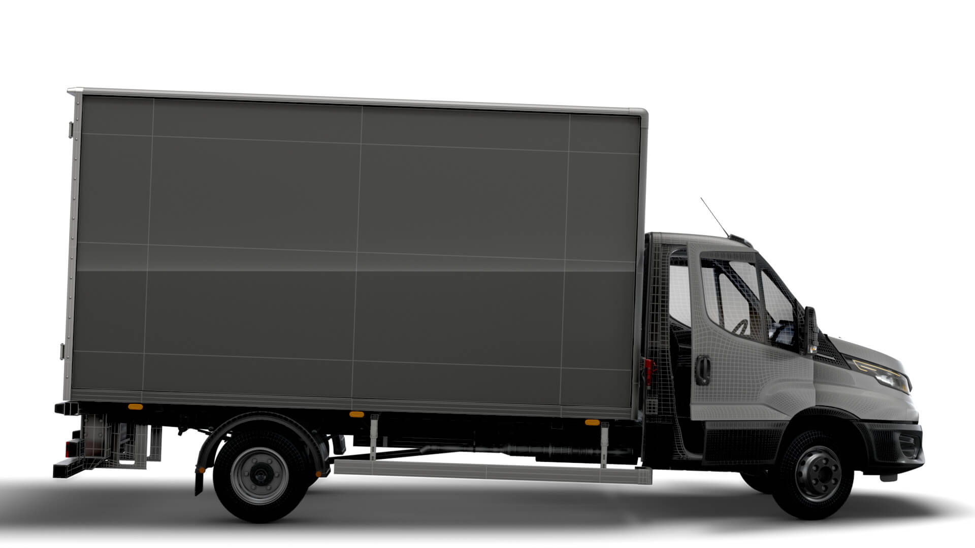 Iveco Dayli Box HQ Interior 2023 - 3D Model by Creator 3D
