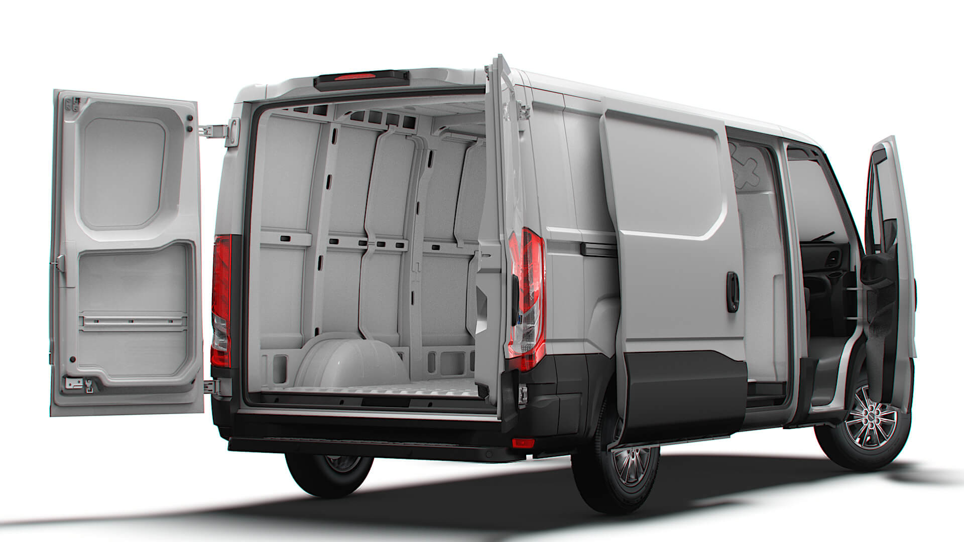 Iveco Edaily Van L2H1 HQ Interior 2024 - 3D Model by Creator 3D