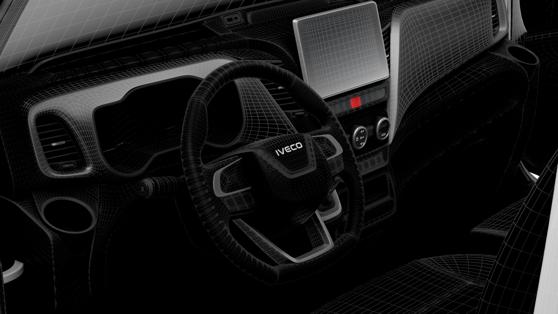 Iveco Edaily Van L2H2 HQ Interior 2024 - 3D Model by Creator 3D