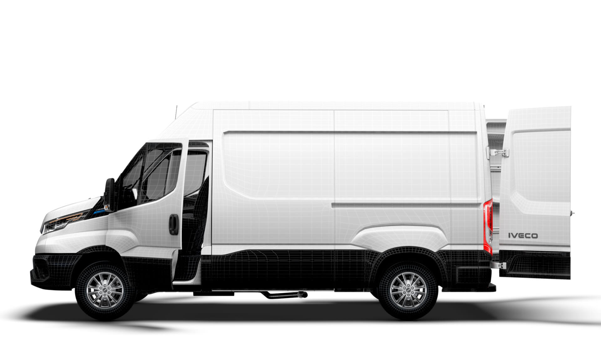 Iveco Edaily Van L2H2 HQ Interior 2024 - 3D Model by Creator 3D