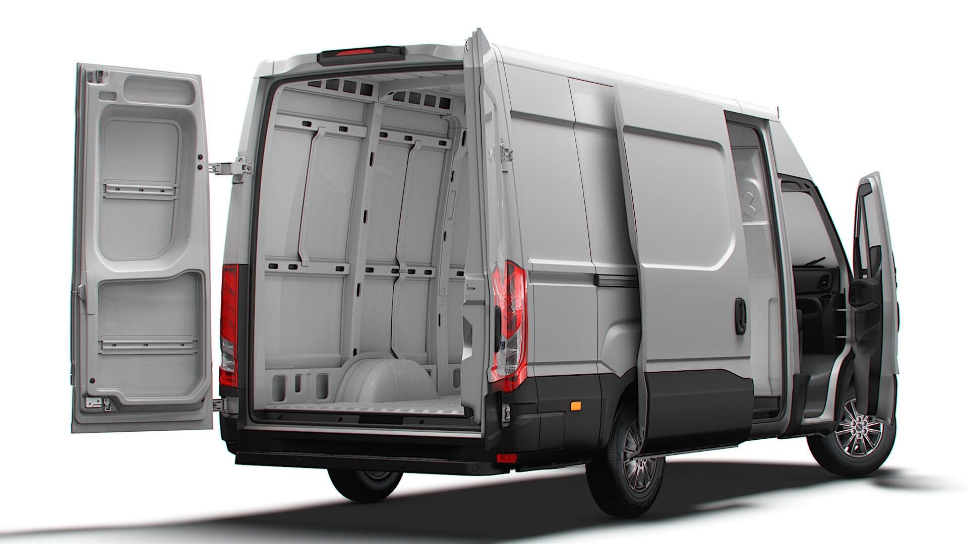 Iveco Edaily Van L3H2 HQ Interior 2024 - 3D Model by Creator 3D