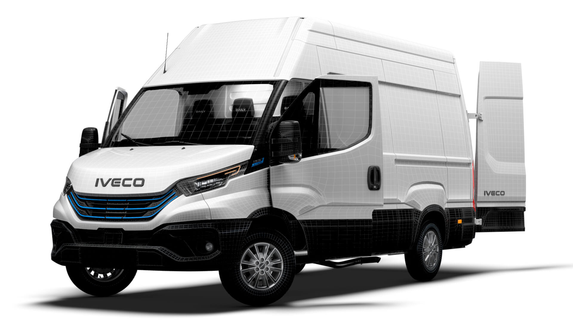 Iveco Edaily Van L3H3 HQ Interior 2024 - 3D Model by Creator 3D