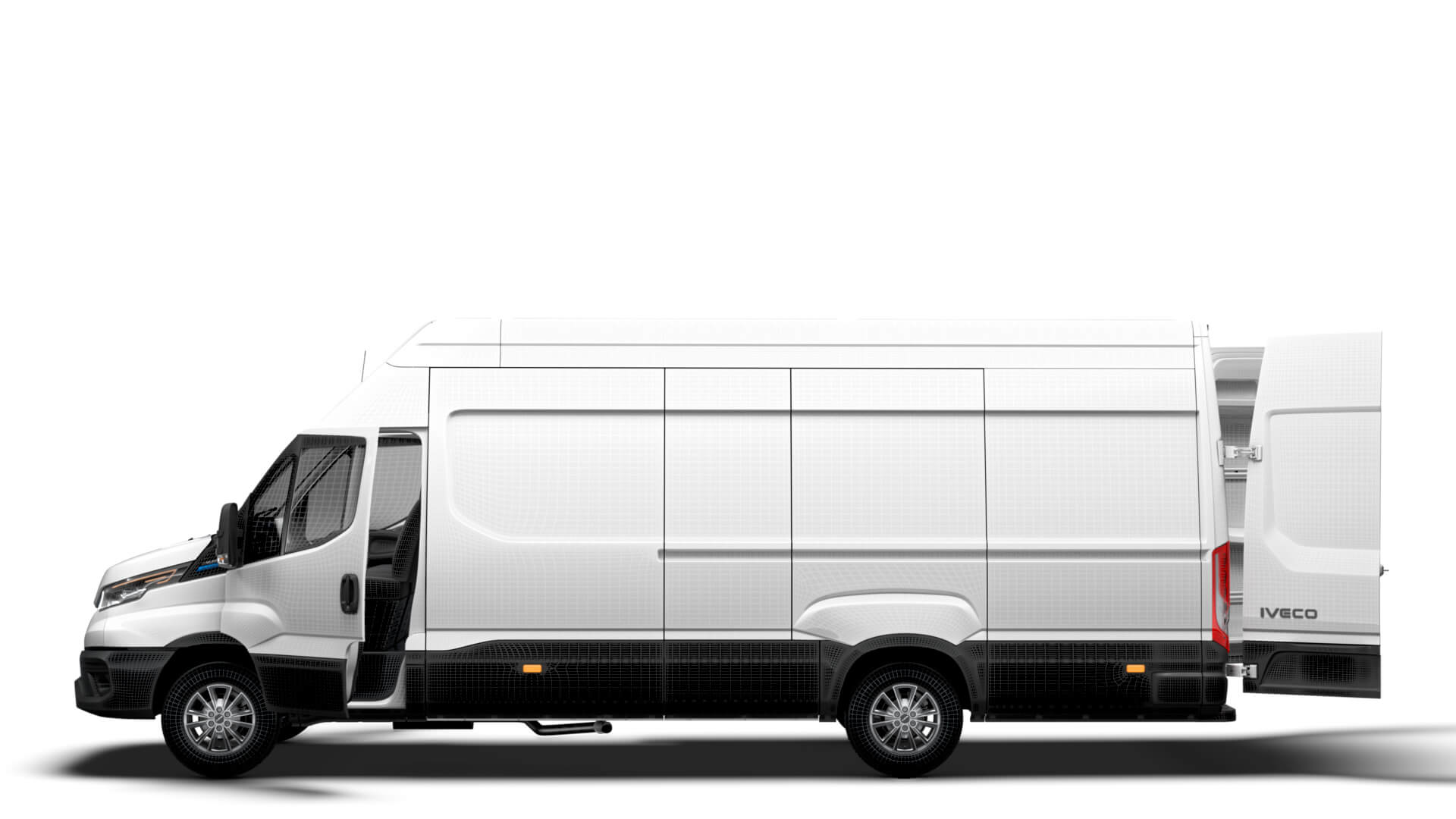 Iveco Edaily Van L4H3 HQ Interior 2024 - 3D Model by Creator 3D