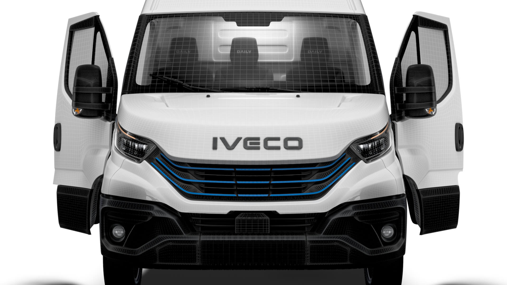 Iveco Edaily Van L4H3 HQ Interior 2024 - 3D Model by Creator 3D