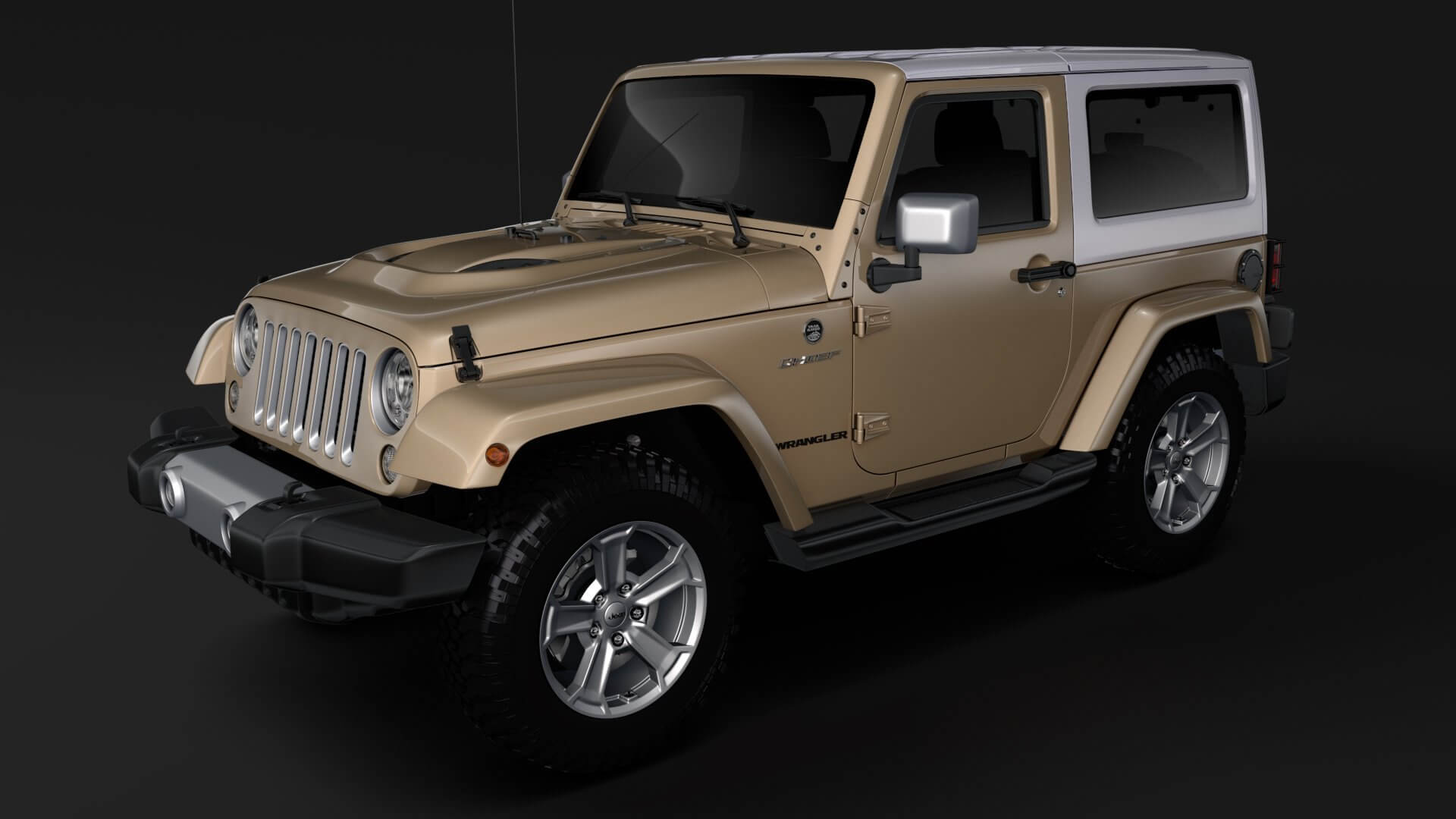 Jeep Wrangler Chief JK 2017 - 3D Model by Creator 3D