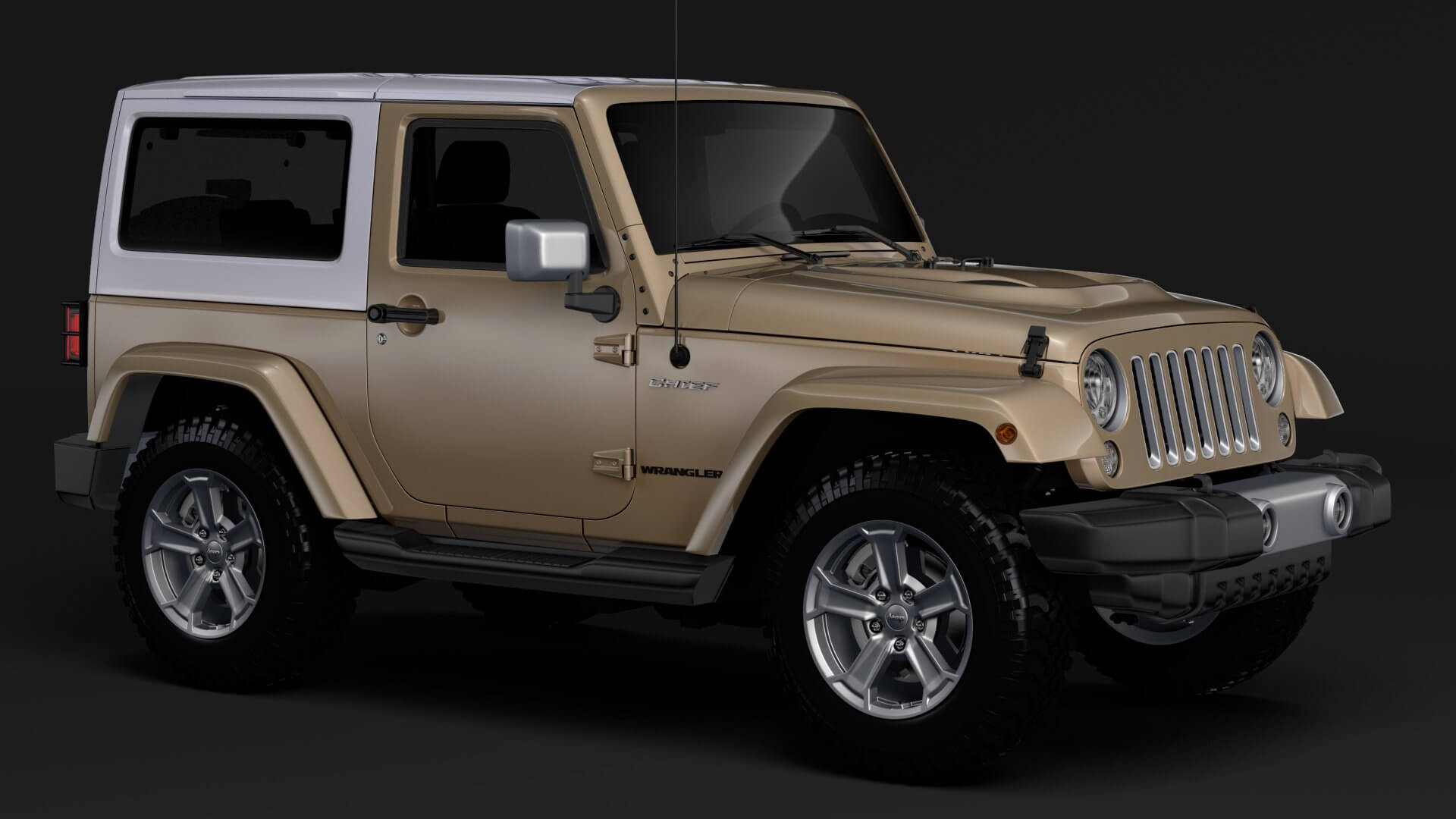 Jeep Wrangler Chief JK 2017 - 3D Model by Creator 3D
