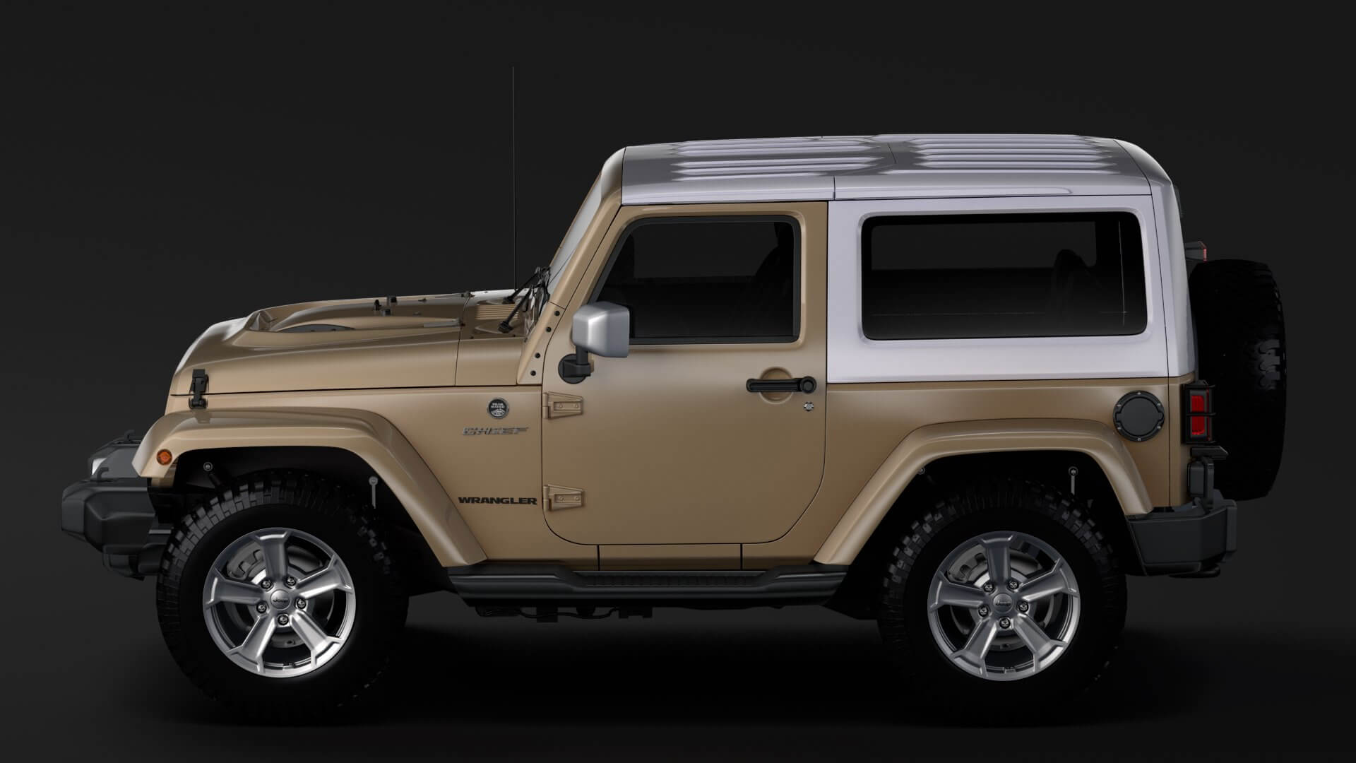 Jeep Wrangler Chief JK 2017 - 3D Model by Creator 3D