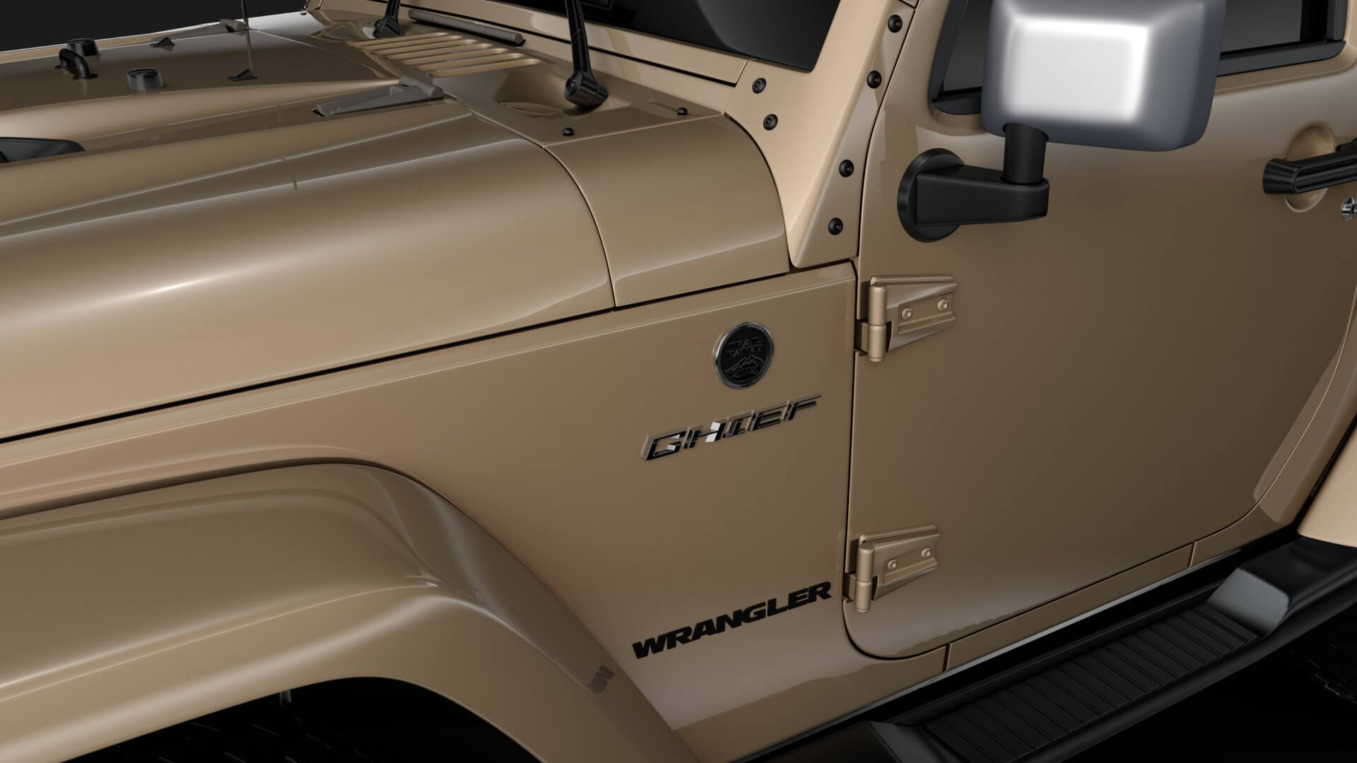 Jeep Wrangler Chief JK 2017 - 3D Model by Creator 3D