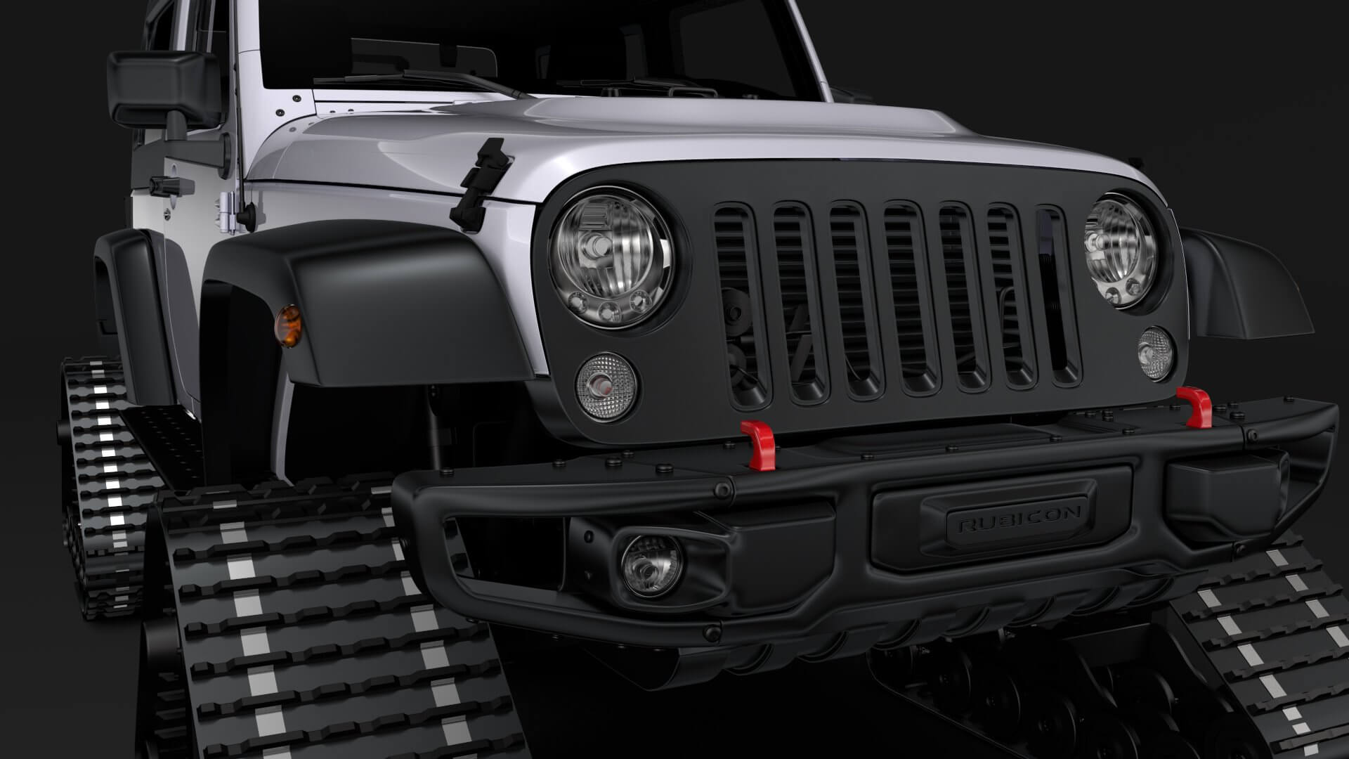Jeep Wrangler Crawler Rubicon Recon JK 2017 - 3D Model by Creator 3D
