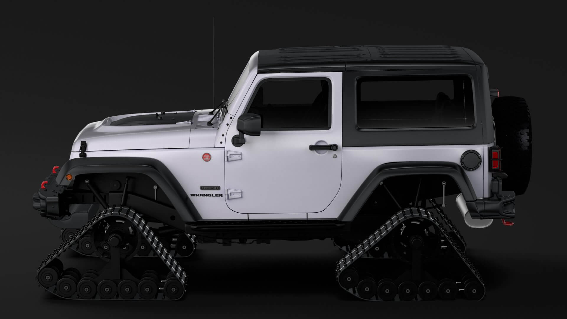 Jeep Wrangler Crawler Rubicon Recon JK 2017 - 3D Model by Creator 3D