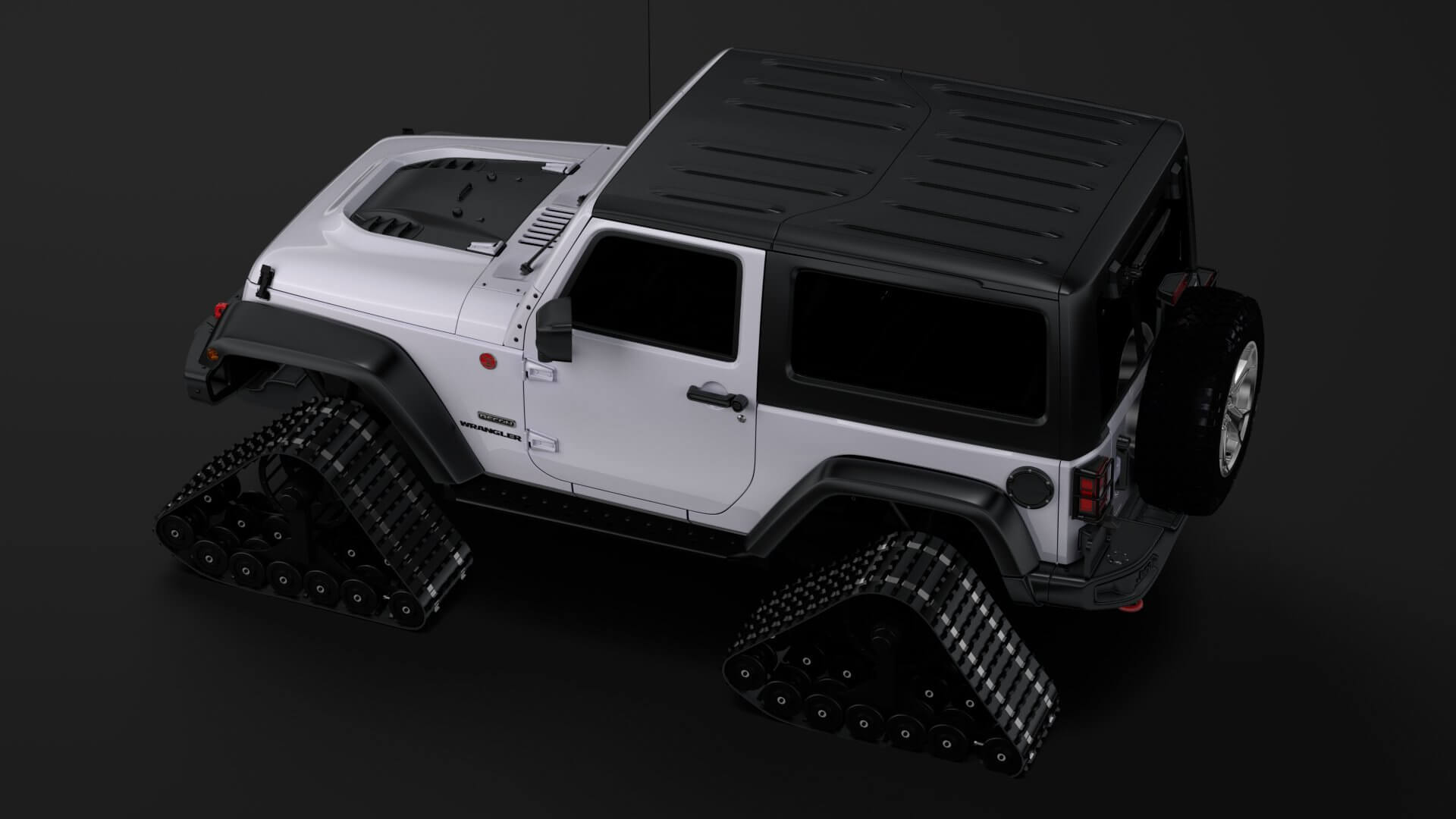 Jeep Wrangler Crawler Rubicon Recon JK 2017 - 3D Model by Creator 3D