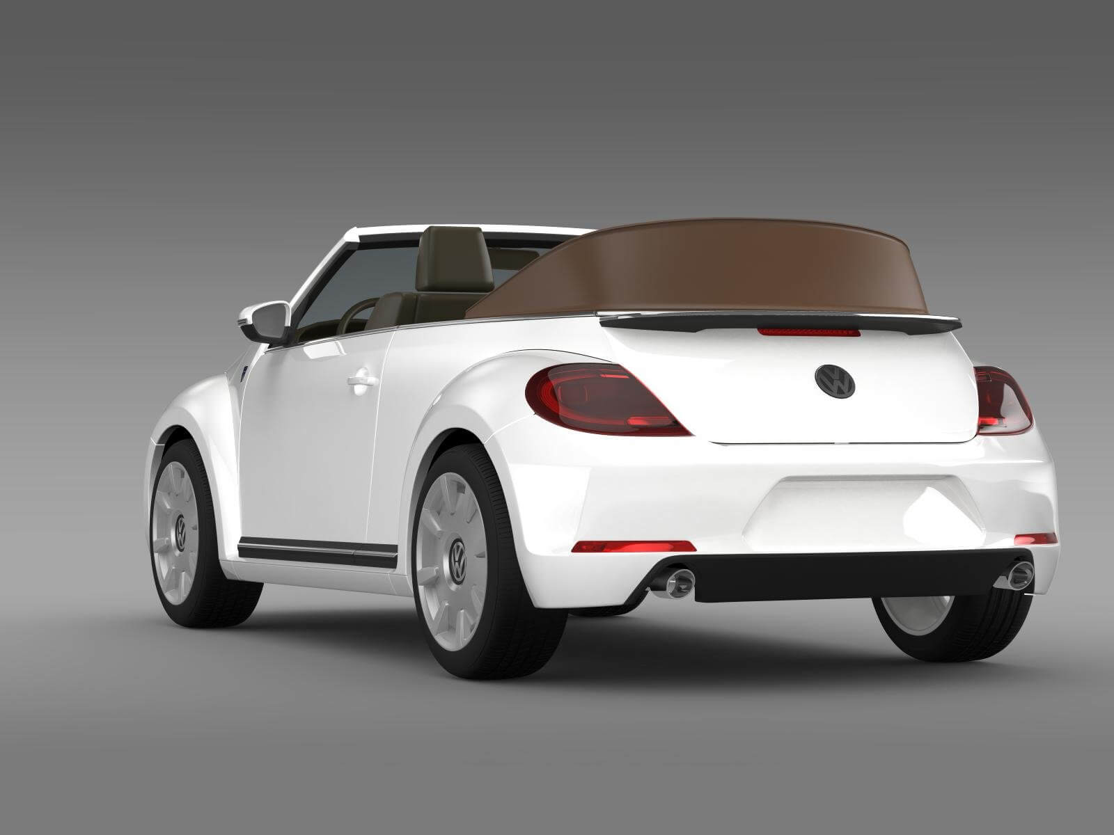 Karmann Beetle Cabrio 2014 - 3D Model by Creator 3D