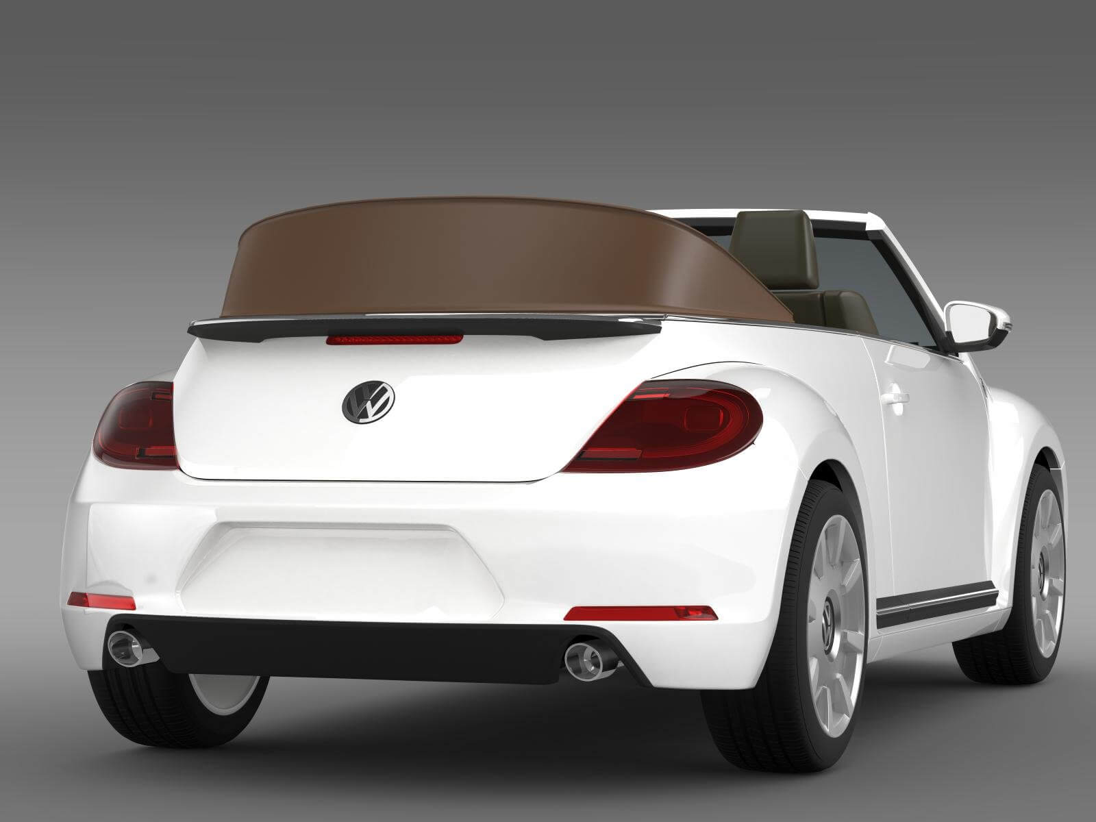 Karmann Beetle Cabrio 2014 - 3D Model by Creator 3D