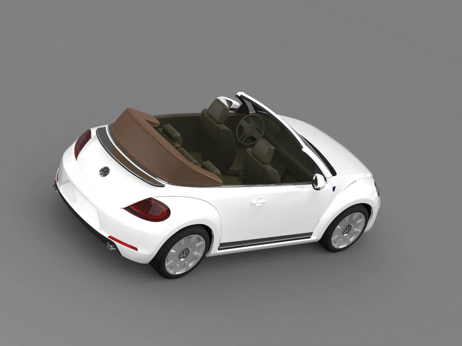 Karmann Beetle Cabrio 2014 - 3D Model by Creator 3D