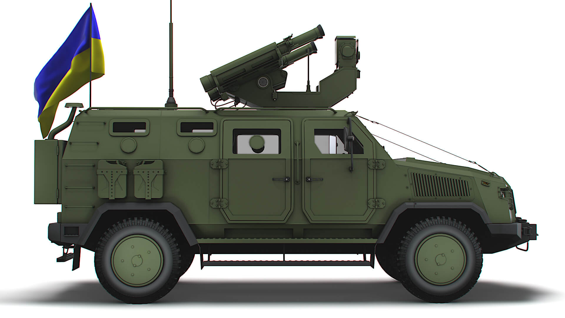 Kozak 2M1 Starstreak 2022 - 3D Model by Creator 3D