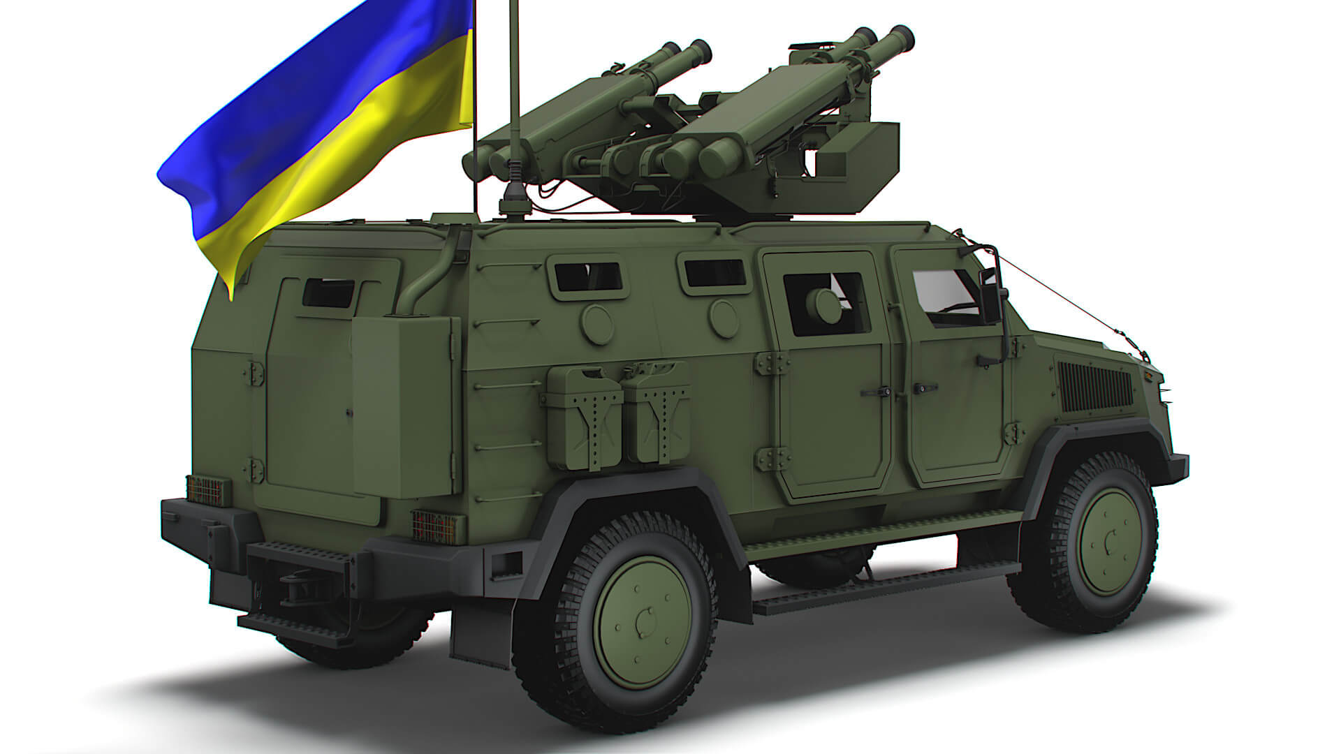 Kozak 2M1 Starstreak 2022 - 3D Model by Creator 3D