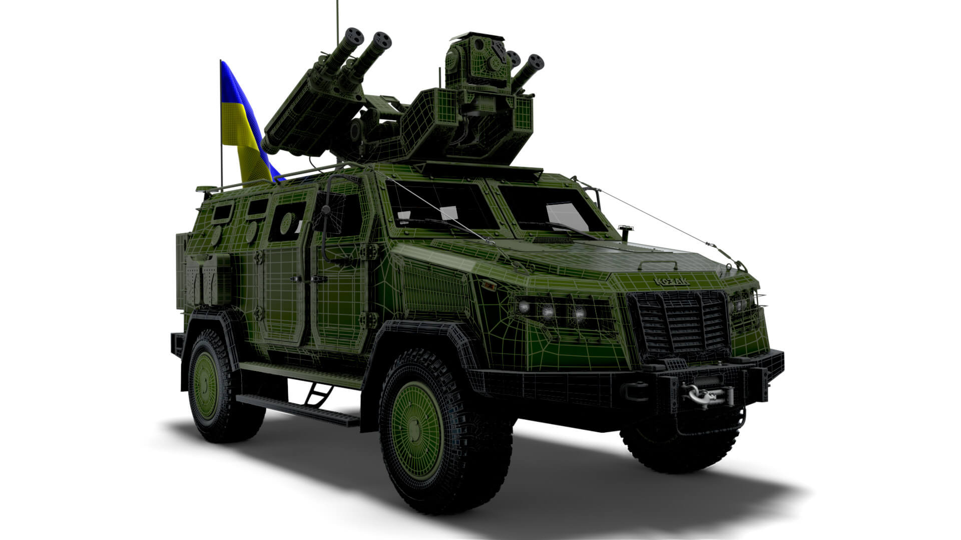 Kozak 2M1 Starstreak 2022 - 3D Model by Creator 3D