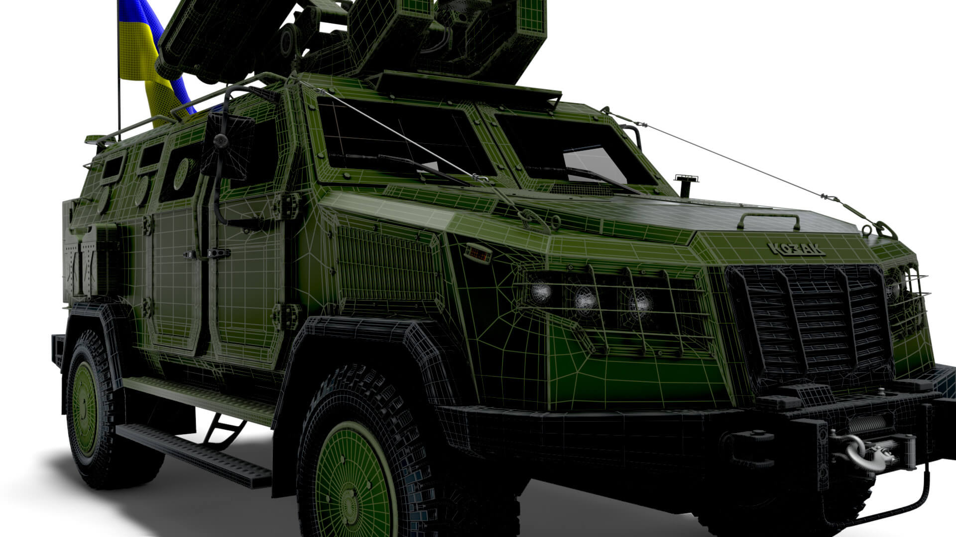 Kozak 2M1 Starstreak 2022 - 3D Model by Creator 3D