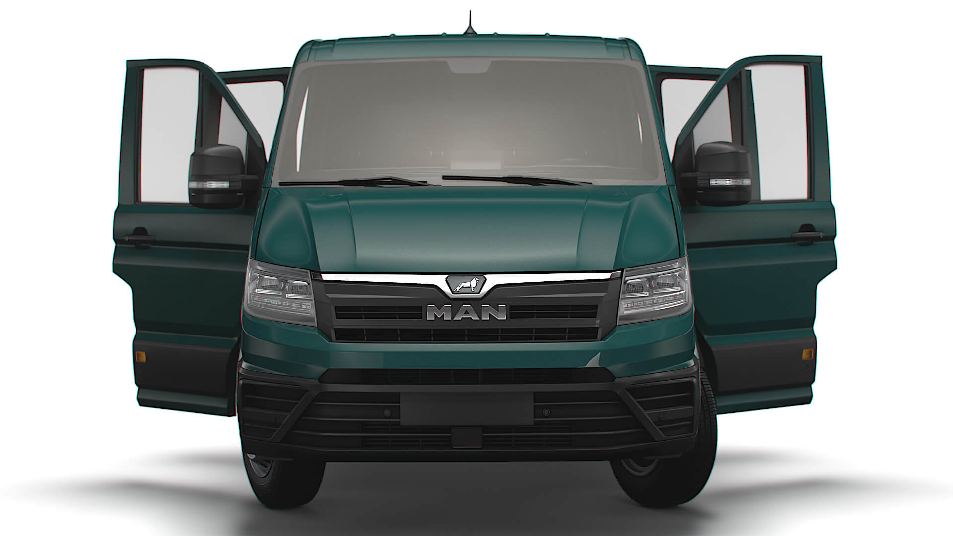 Man TGE Chassis DoubleCab L1 Hqinterior 2023 - 3D Model by Creator 3D