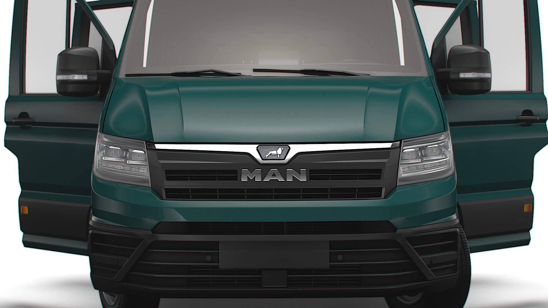 Man TGE Chassis DoubleCab L1 Hqinterior 2023 - 3D Model by Creator 3D