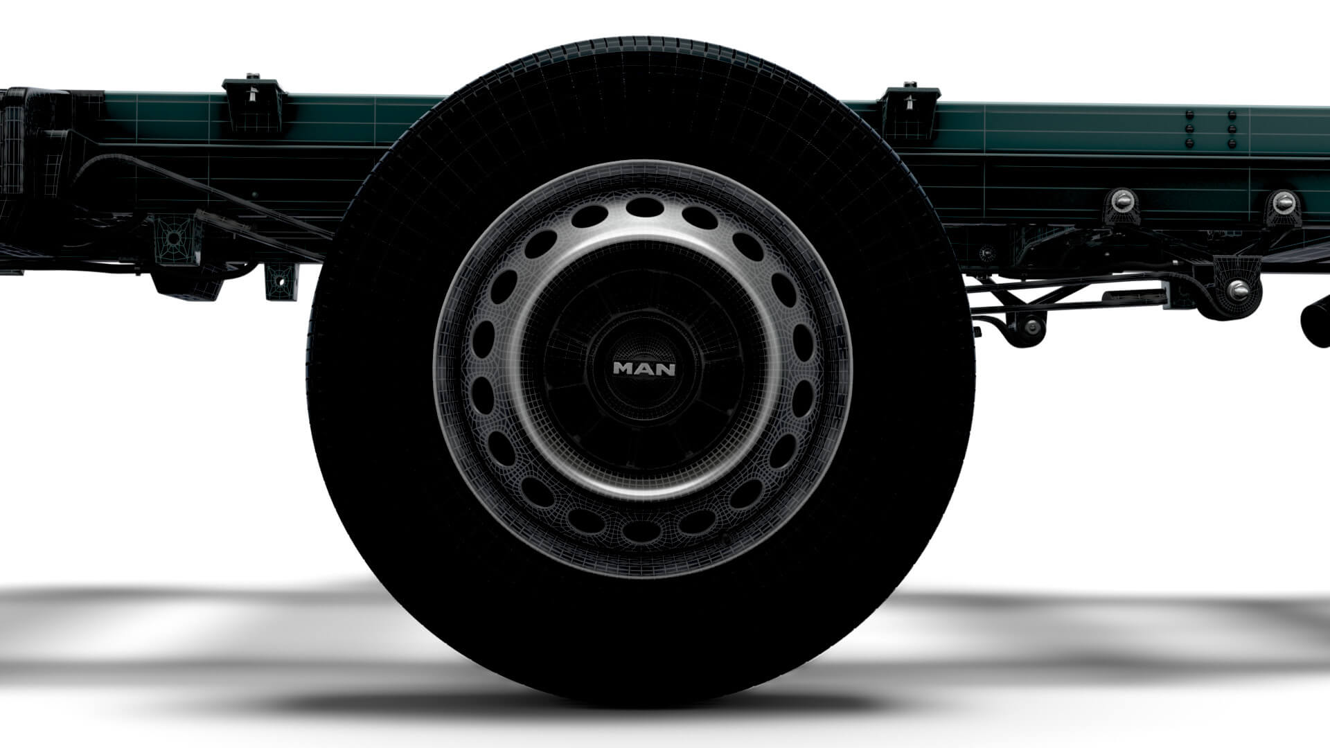 Man TGE Chassis DoubleCab L2 Hqinterior 2023 - 3D Model by Creator 3D