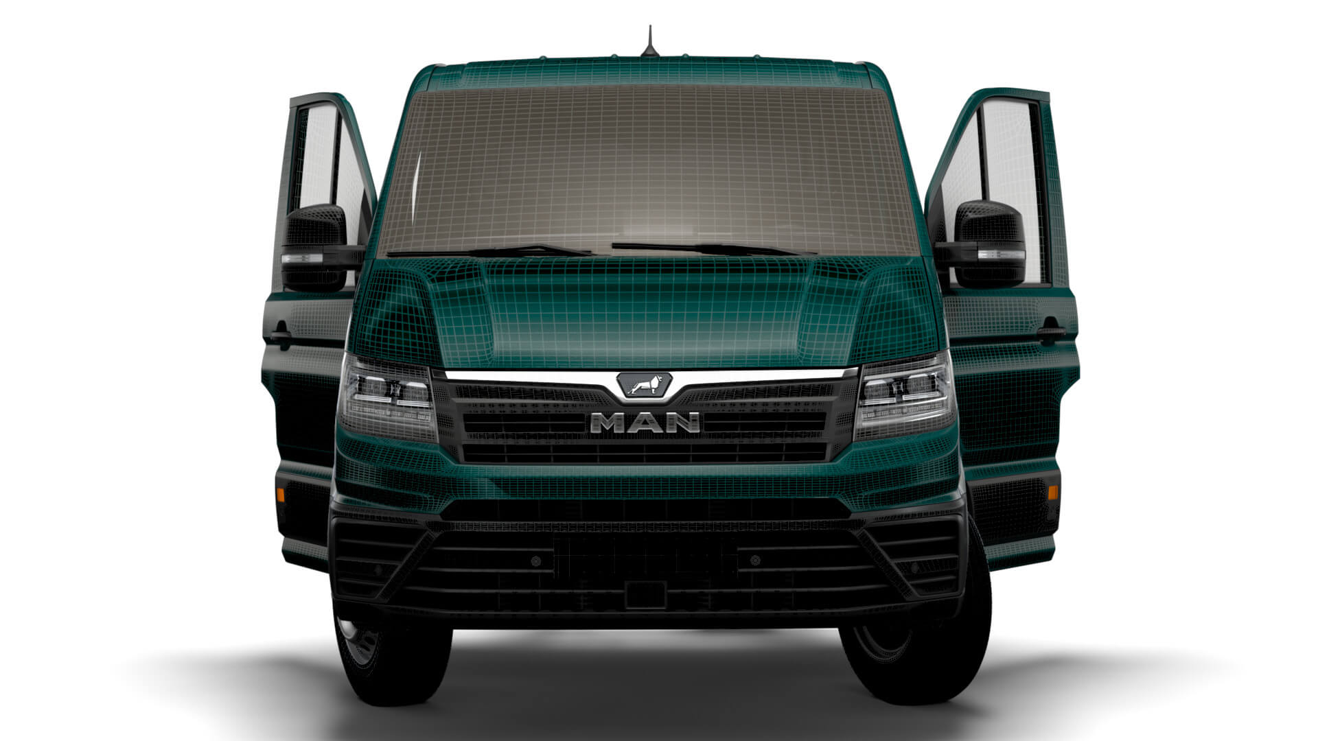 Man TGE Chassis SingleCab L1 Hqinterior 2023 - 3D Model by Creator 3D