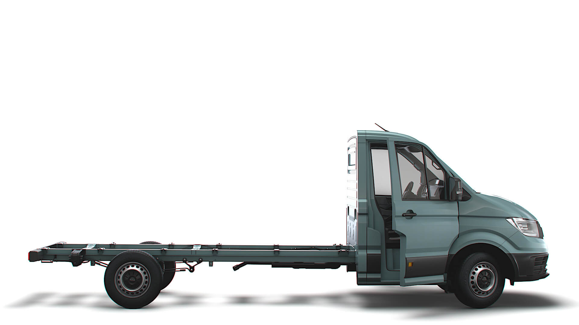 Man TGE Chassis SingleCab L2 Hqinterior 2023 - 3D Model by Creator 3D