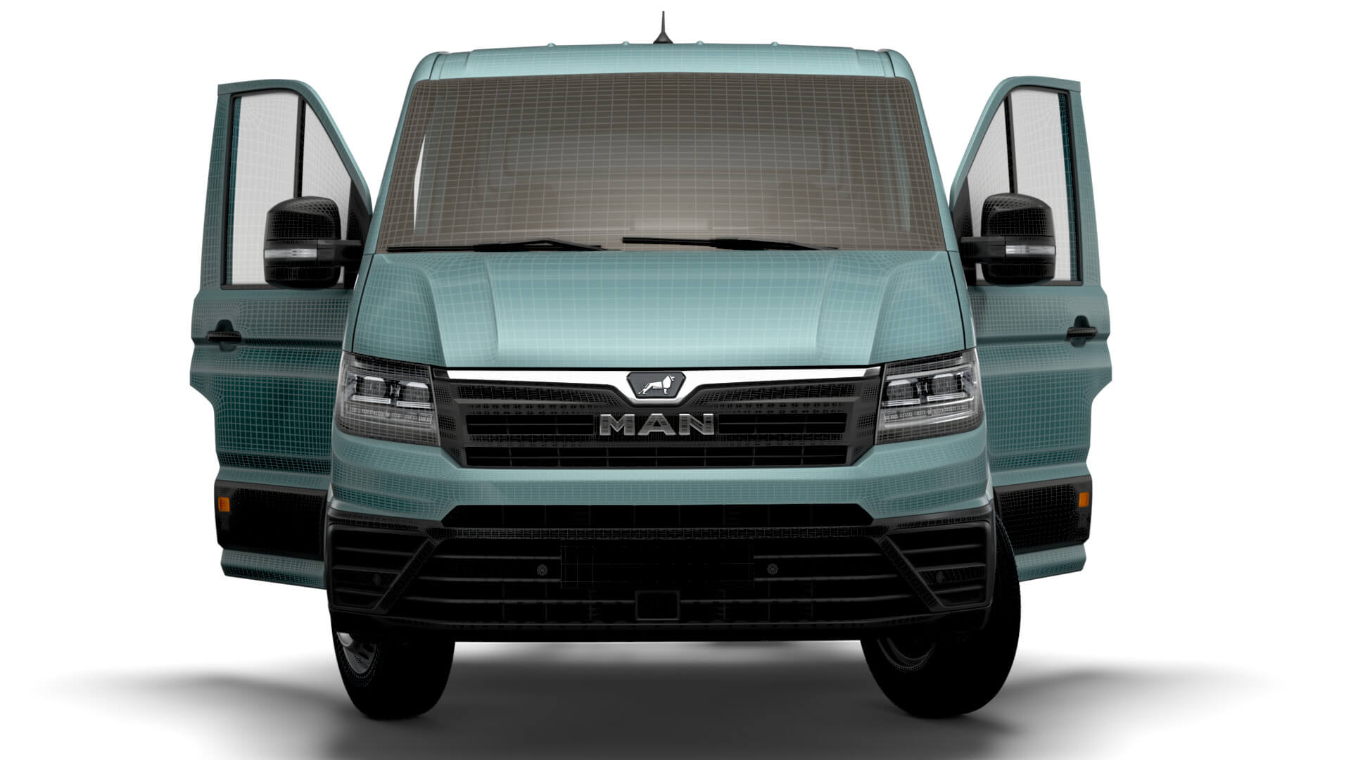 Man TGE Chassis SingleCab L2 Hqinterior 2023 - 3D Model by Creator 3D