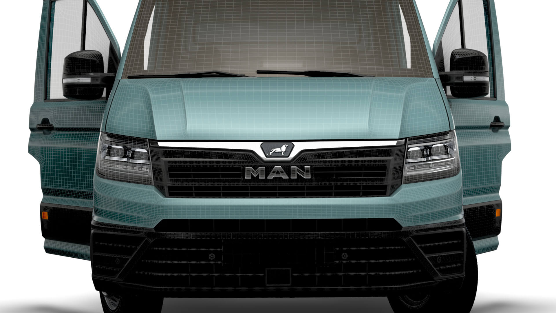 Man TGE Chassis SingleCab L2 Hqinterior 2023 - 3D Model by Creator 3D