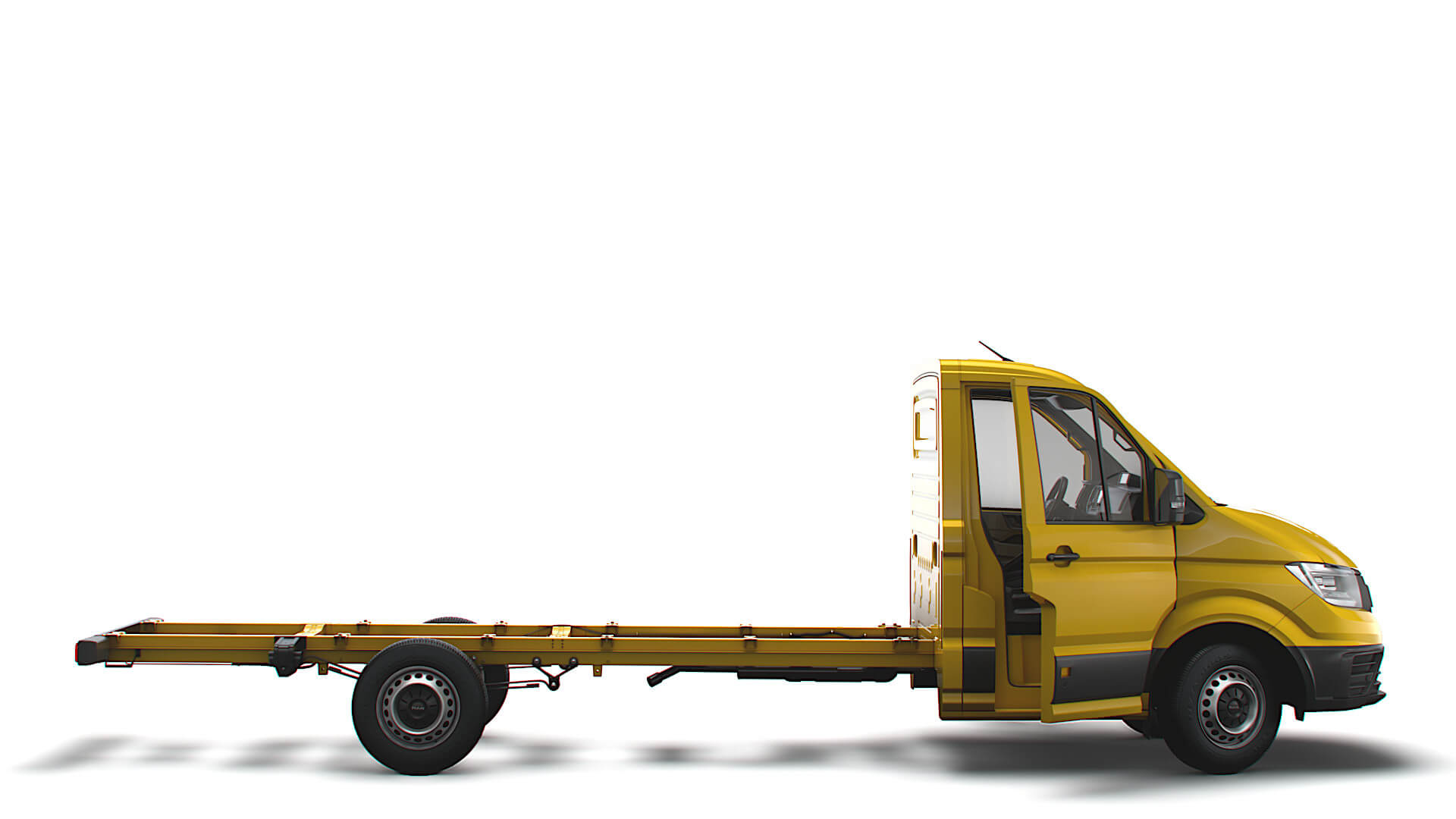 Man TGE Chassis SingleCab L3 Hqinterior 2023 - 3D Model by Creator 3D