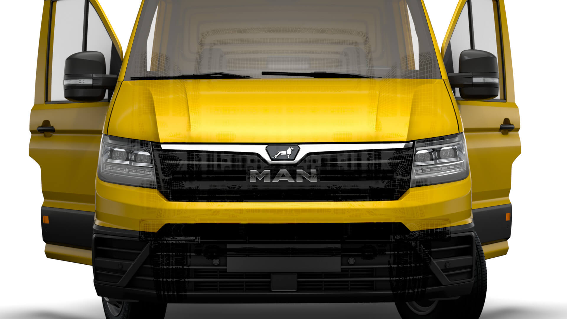 Man TGE Chassis SingleCab L3 Hqinterior 2023 - 3D Model by Creator 3D