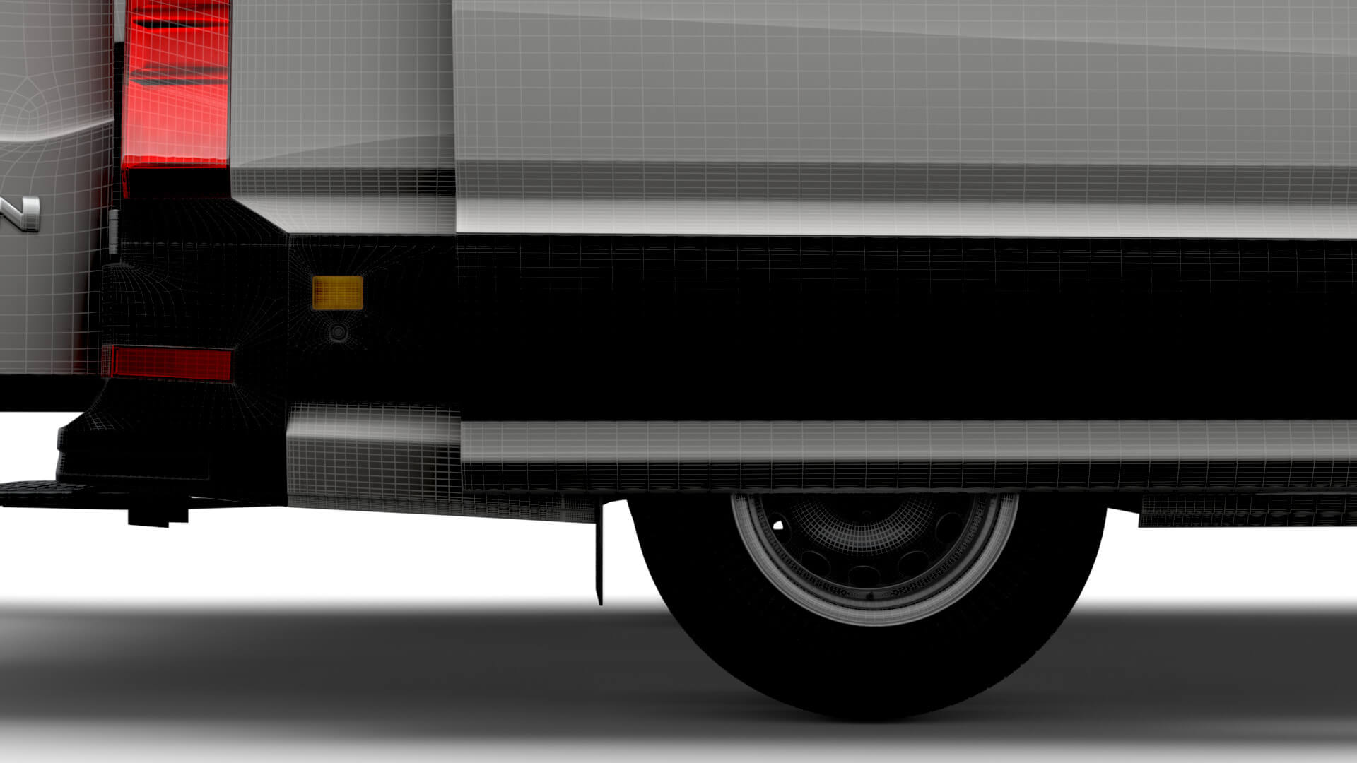 MAN TGE Combi L2H2 HQ Interior 2023 - 3D Model by Creator 3D