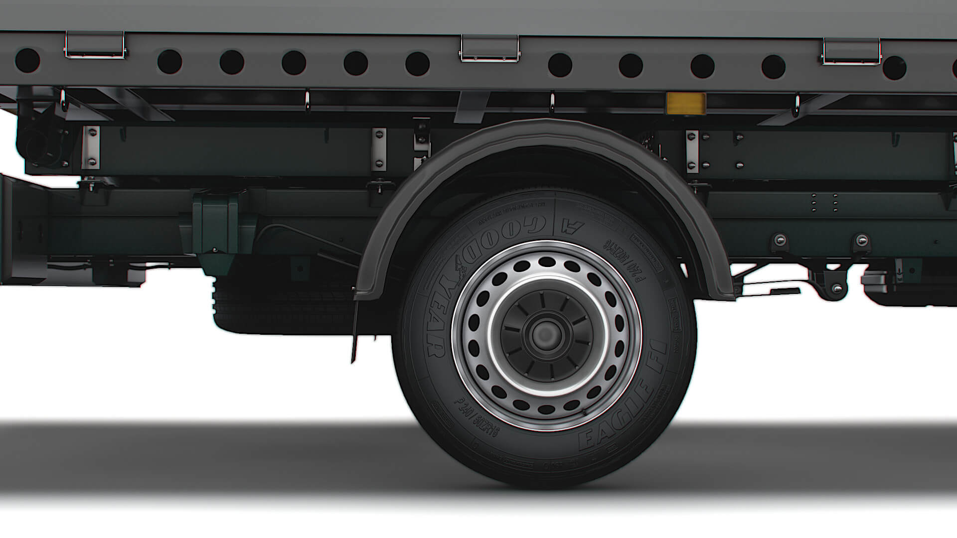 Man TGE Double Cab Tipper HQ Interior 2023 - 3D Model by Creator 3D