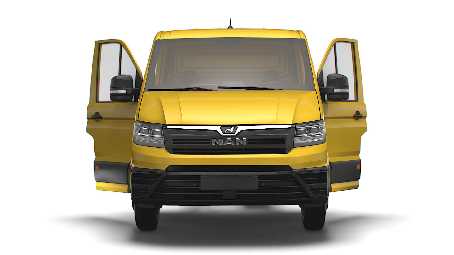 Man TGE Flat Frame Chassis HQ Interior 2023 - 3D Model by Creator 3D