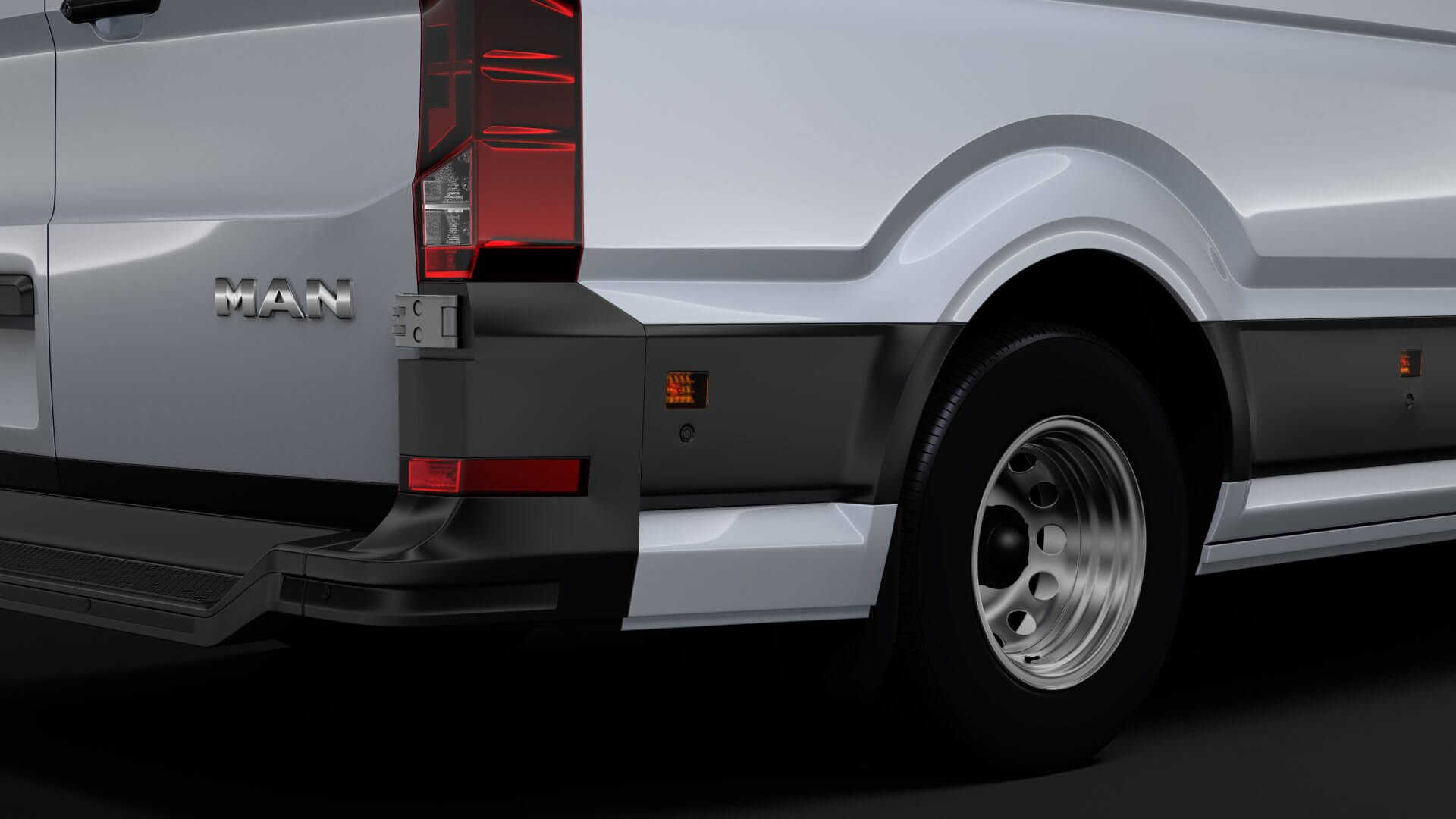 MAN TGE L3H3 Window Van 2018 - 3D Model by Creator 3D