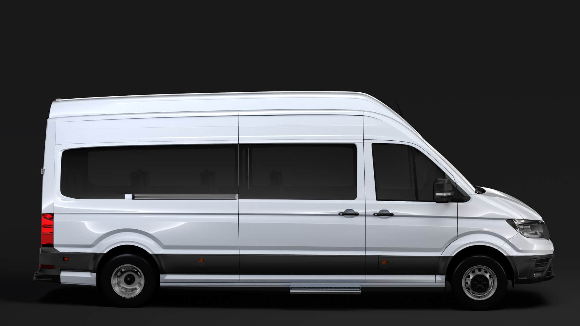MAN TGE L3H3 Window Van 2018 - 3D Model by Creator 3D