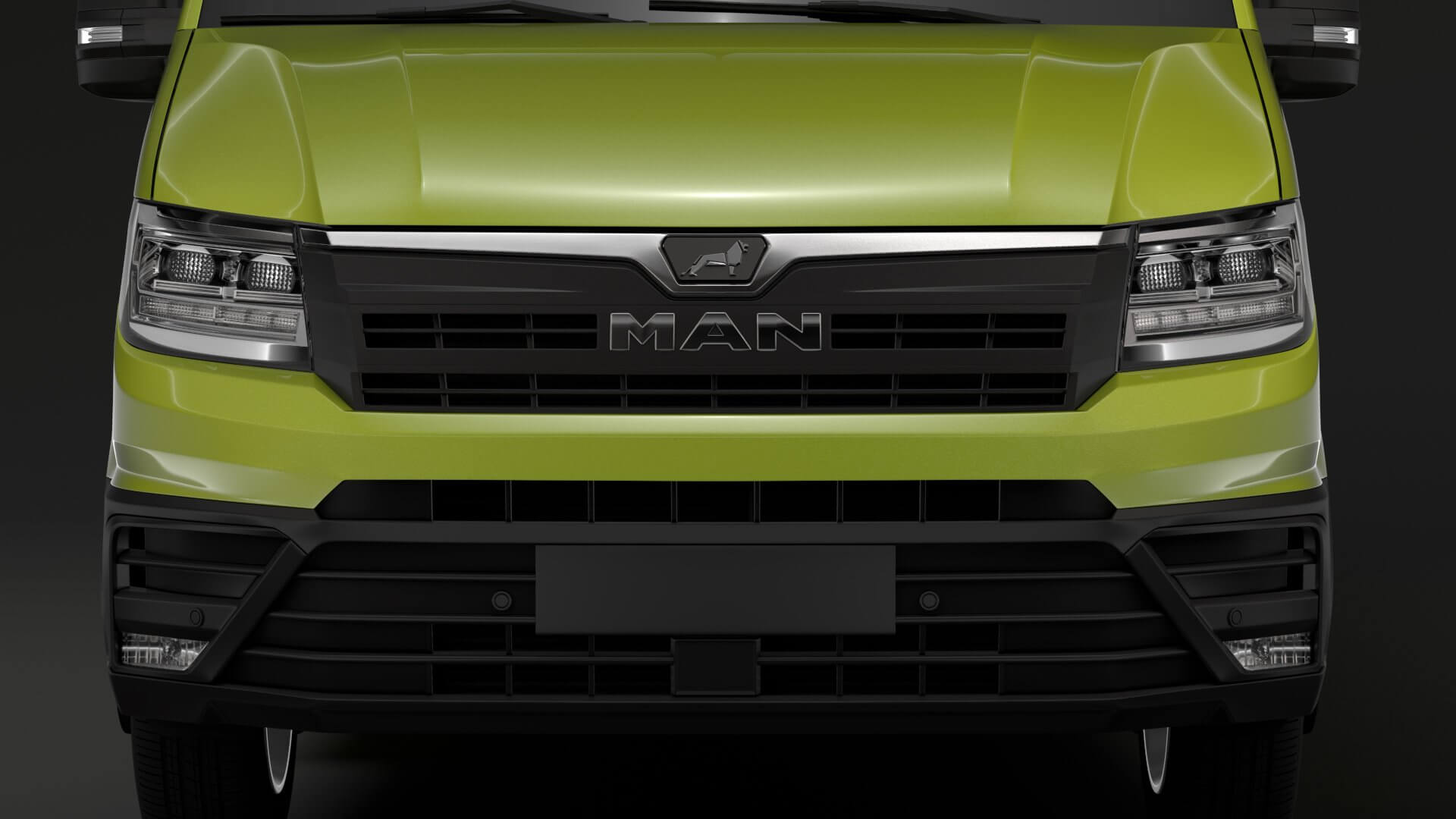 MAN TGE L4H3 Window Van 2018 - 3D Model by Creator 3D